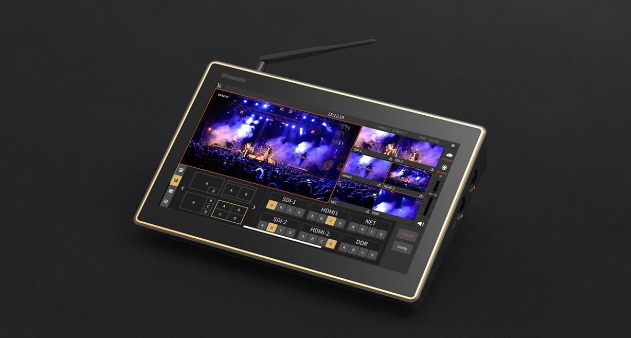 Hollyland apresenta Streamix M1, o mixer portátil de streaming mais ...