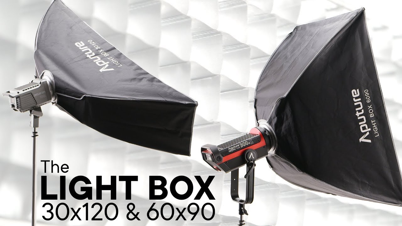 Aputure anuncia novos Light Box de 30×120cm e 60×90cm por um preço ...