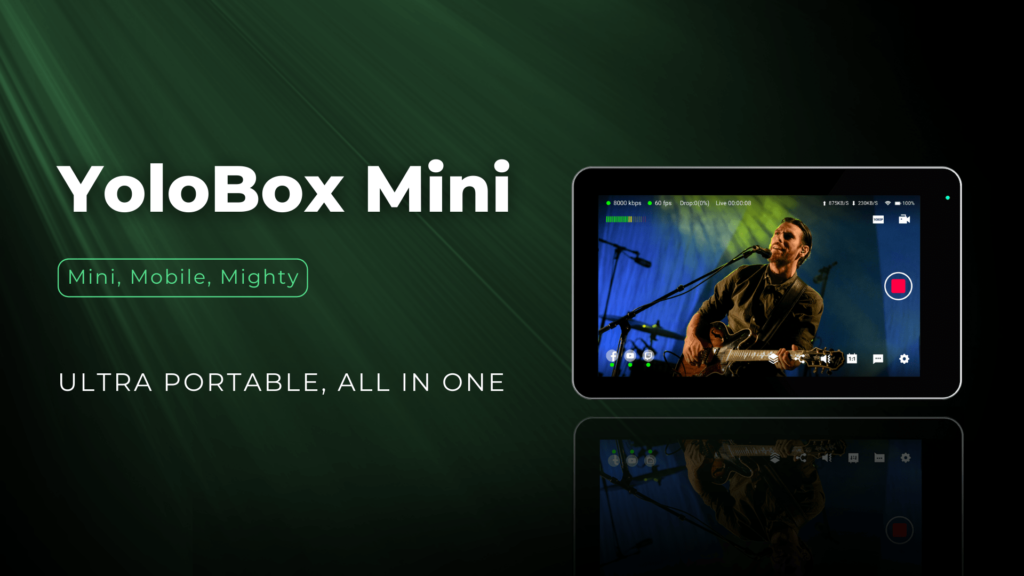 Novo Yolobox Mini: Melhor sistema tudo em um para lives e gravação ...