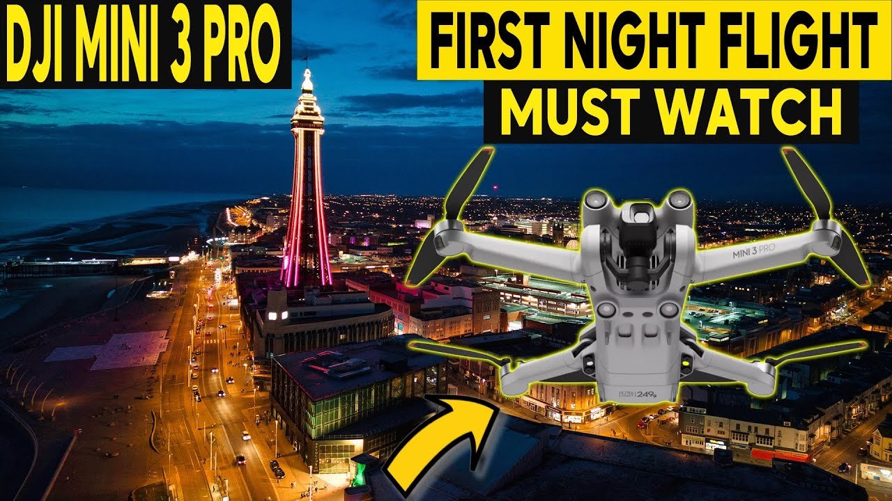 Primeiro vídeo noturno feito com DJI Mini 3 Pro - FilmMakers.Pro