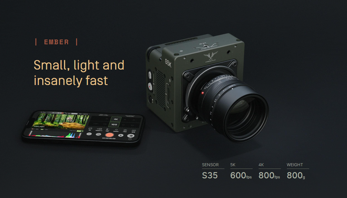 Freefly Systems acaba de lançar a nova câmera EMBER S5K, com gravação ...
